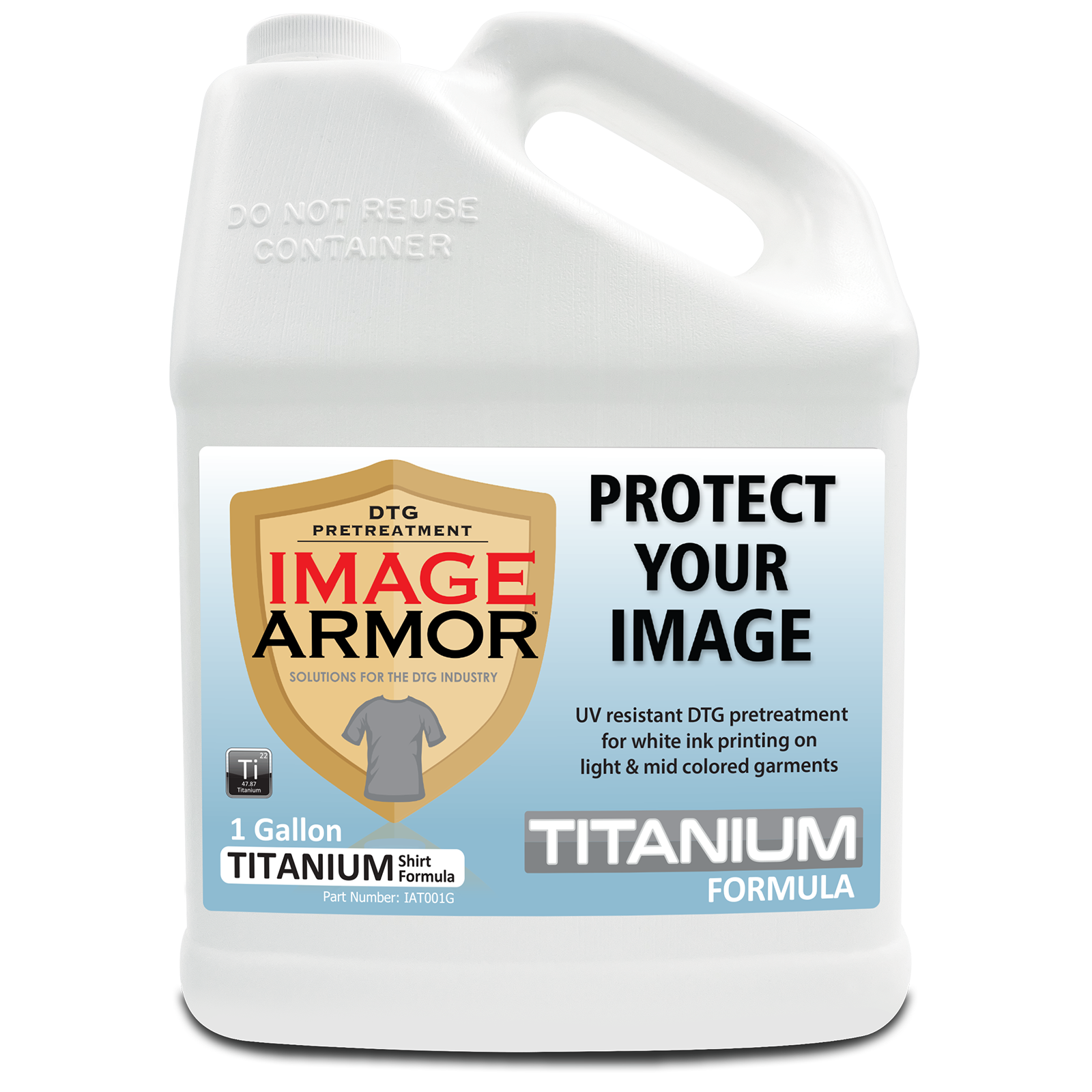 Image Armor Dtg Direct To Garment Titanium Pretreatment Aa Print Supply