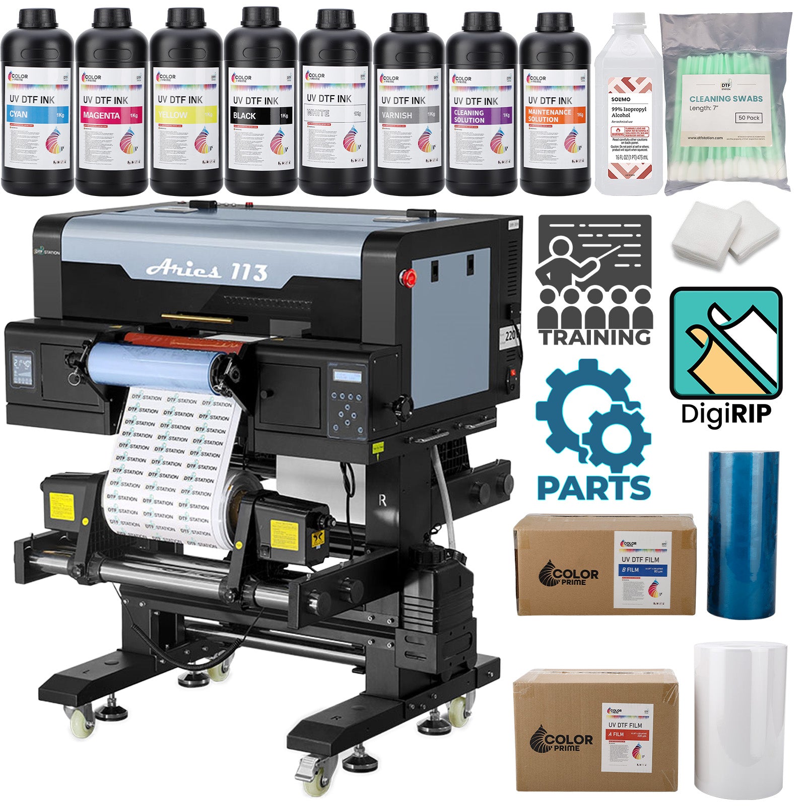 DTF Station Aries 113 UV Direct to Film DTF Printer