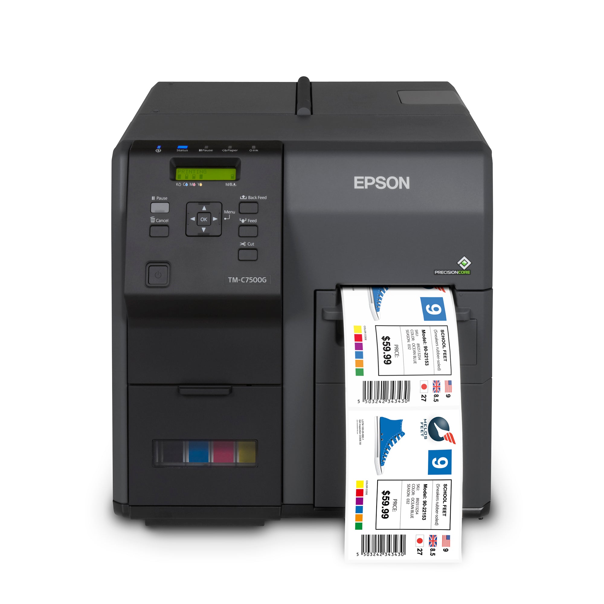 colour laser label printer