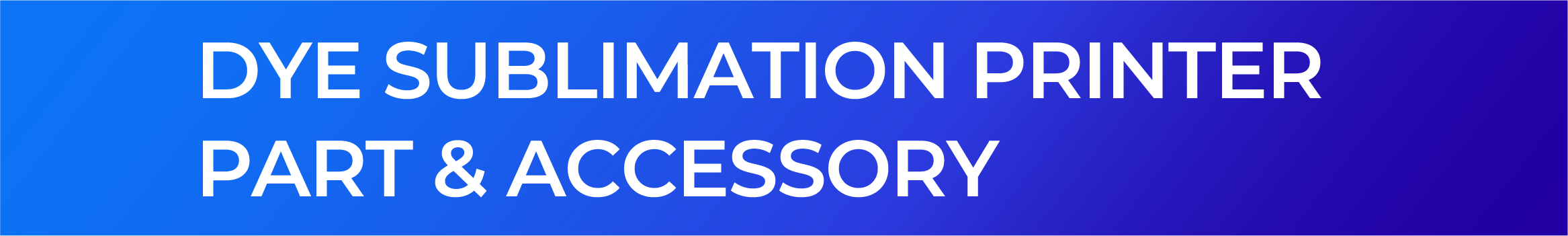 Dye Sublimation Printer Part and Accessory | AA Print Supply