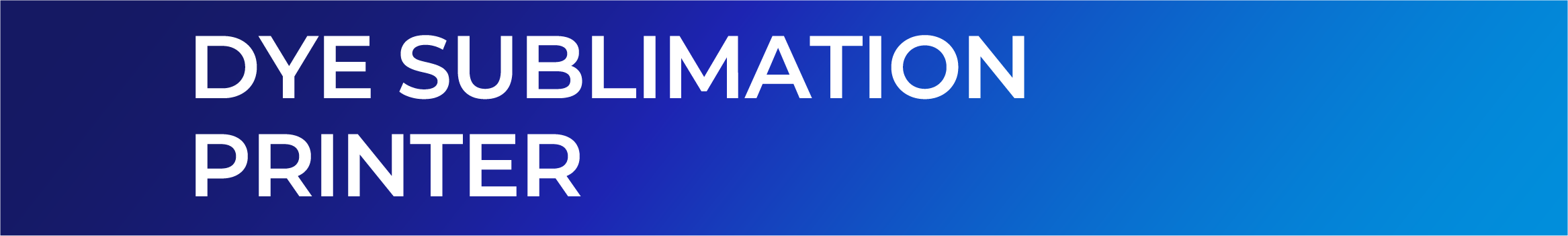 Dye Sublimation Printer | AA Print Supply