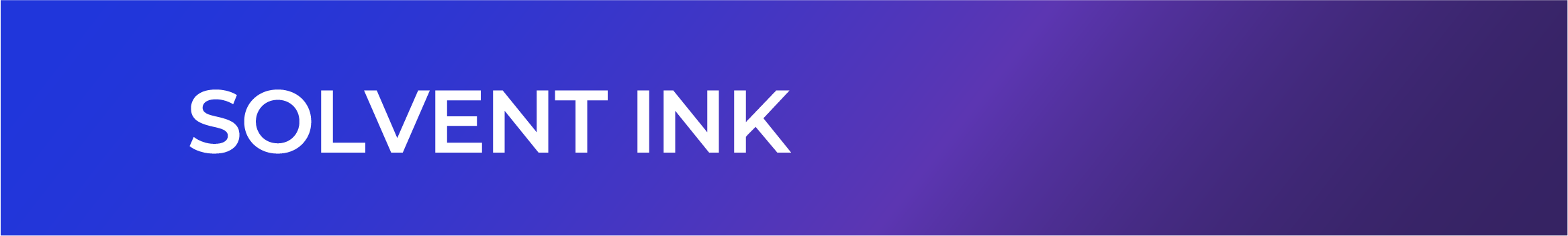 Solvent Ink | AA Print Supply