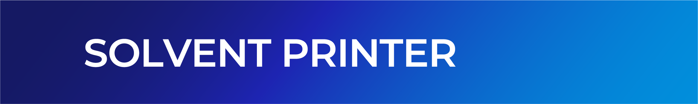 Solvent Printer | AA Print Supply