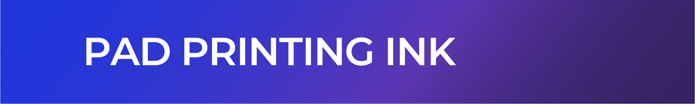 Pad Printing Ink | AA Print Supply