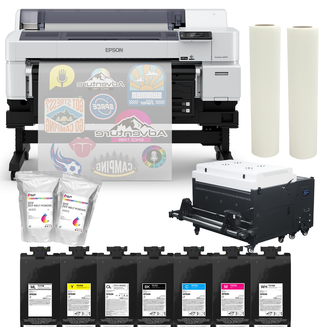 Epson SureColor® G6070 DTF Printer Shaker Bundle | AA Print Supply