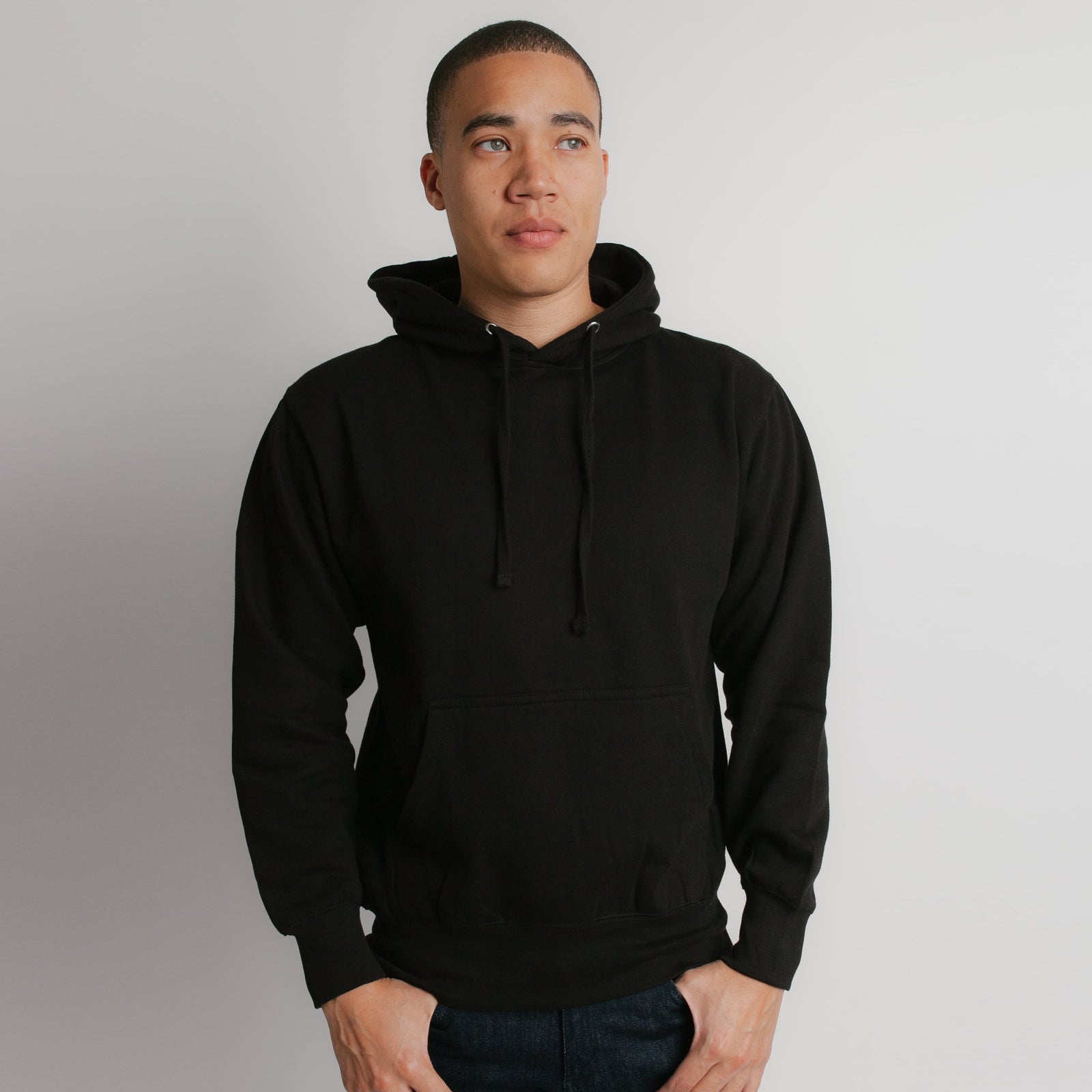 101 Adult Comfort Hoodie - Black | AA Print Supply