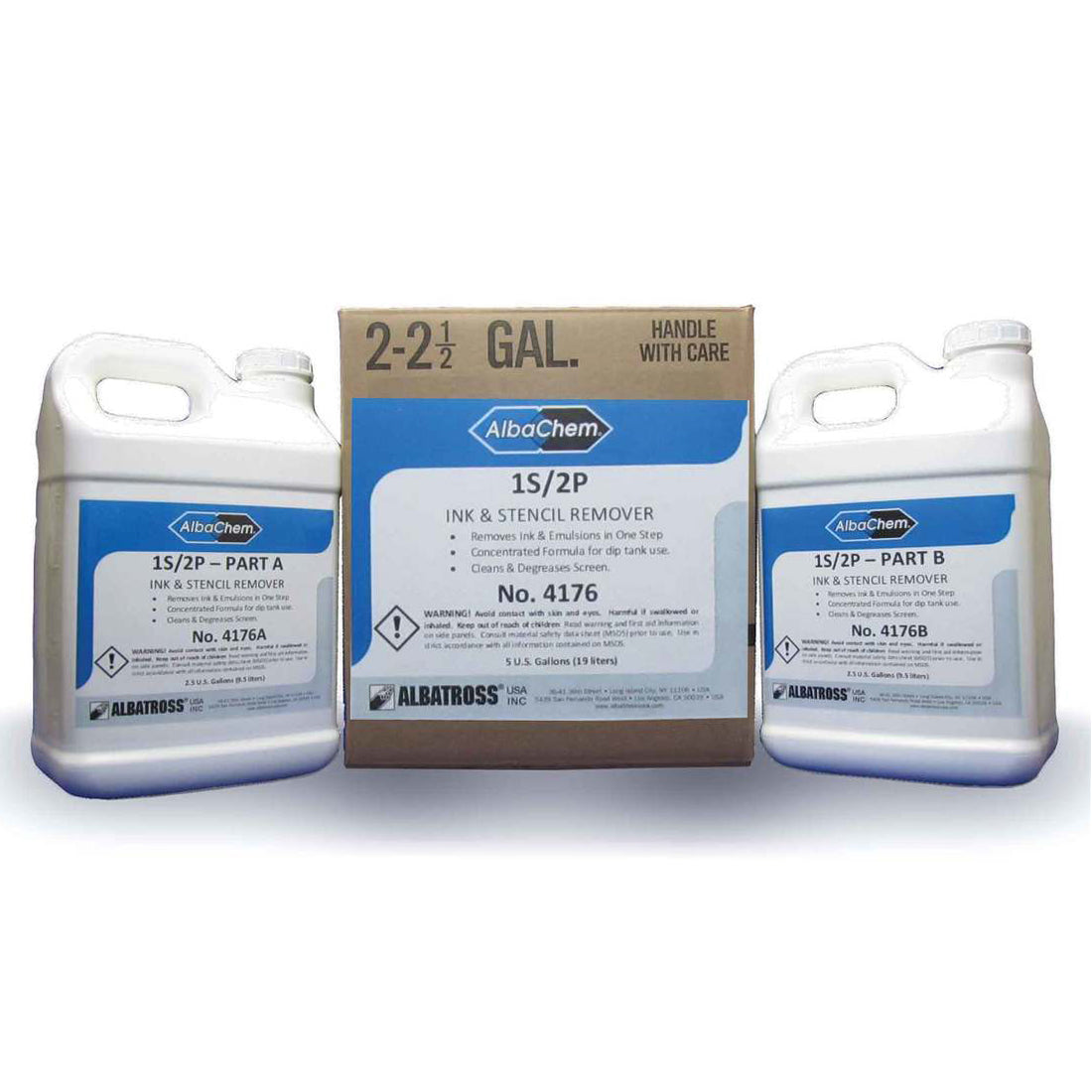 AlbaChem 1S/2P One Step Ink and Stencil Remover | AA Print Supply