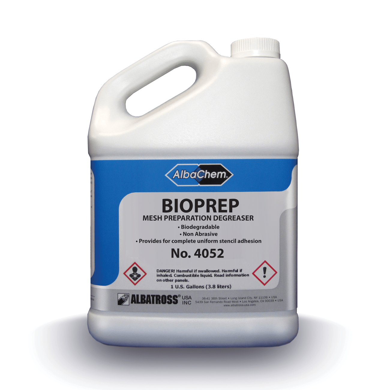 AlbaChem Bioprep Mesh Preparation Degreaser | AA Print Supply