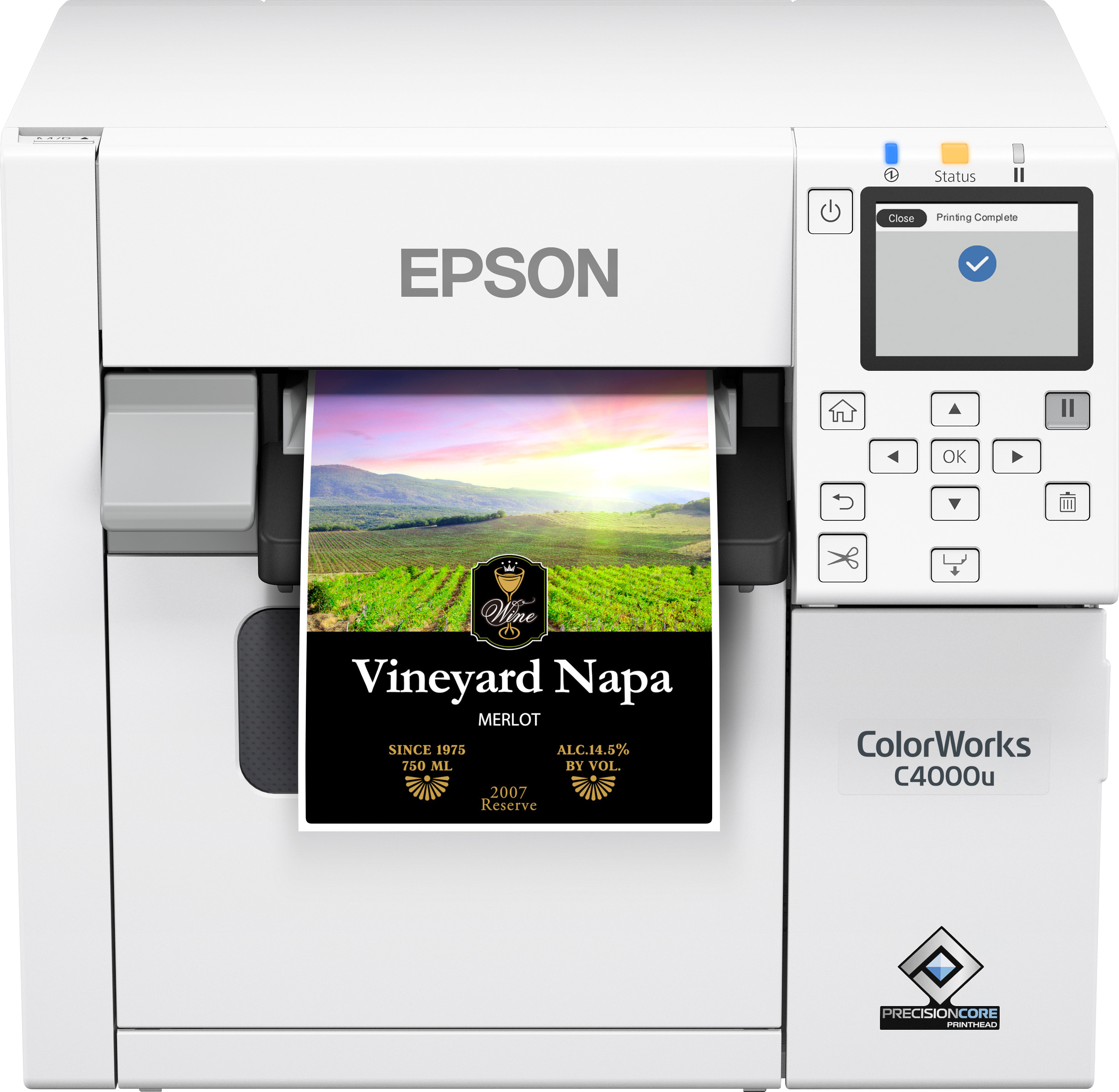 Epson ColorWorks CW-C4000 Color Inkjet Label Printer | AA Print Supply