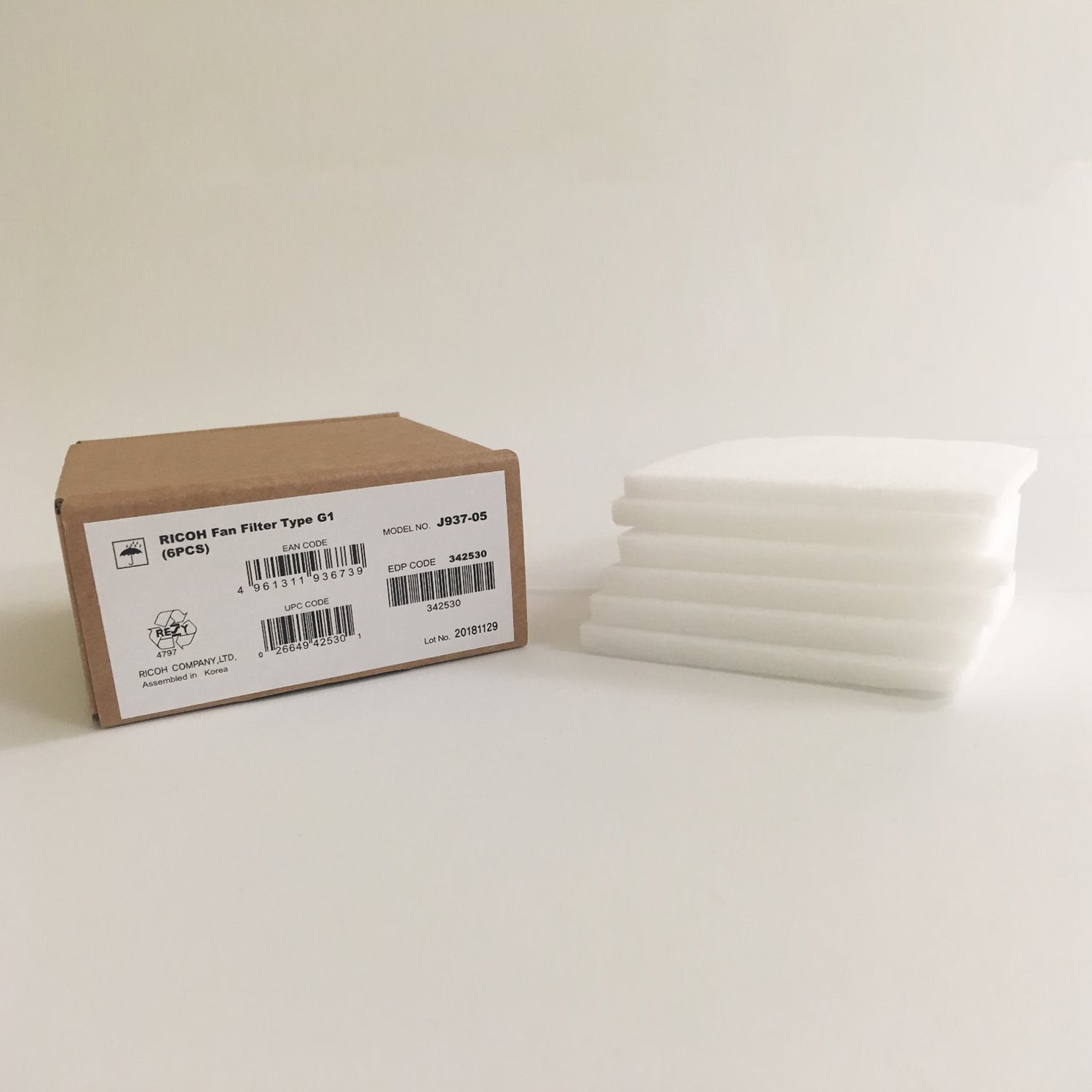 Discontinued - Ricoh Fan Filter Type G1 for RI 1000